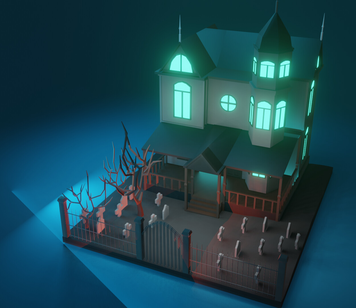 ArtStation - Haunted House | Resources