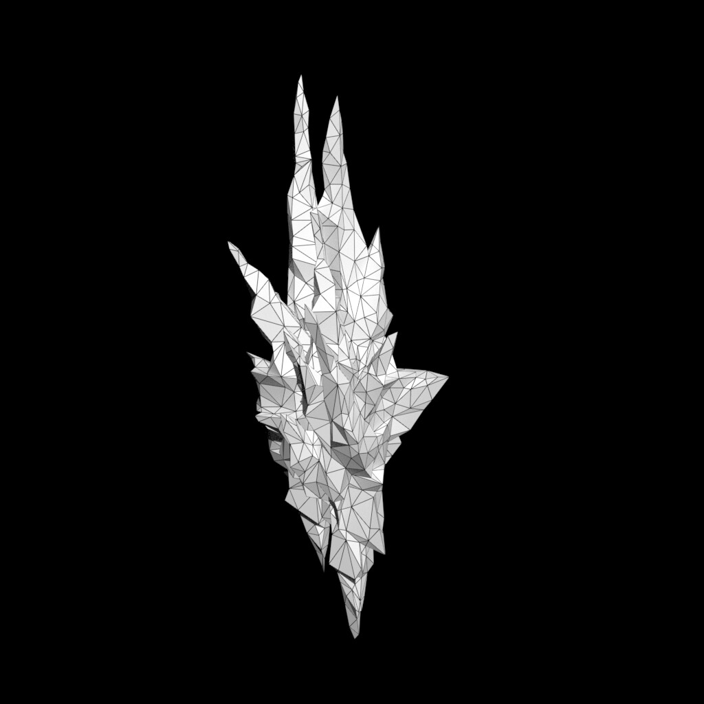 ArtStation - Low poly Sharp Ice Modular 210916 | Game Assets
