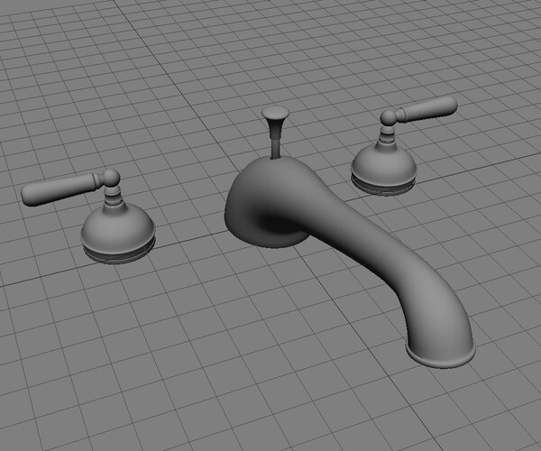 ArtStation - Bathroom Faucet 3D Model | Game Assets