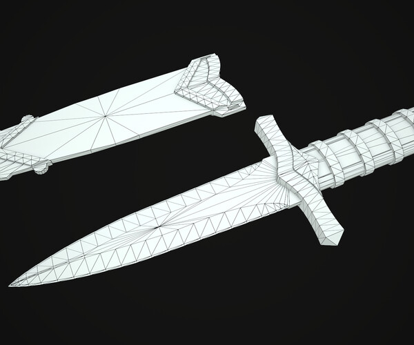 ArtStation - Dagger | Game Assets