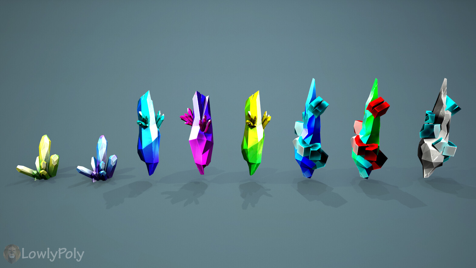 ArtStation - Stylized Crystal Collection | Game Assets