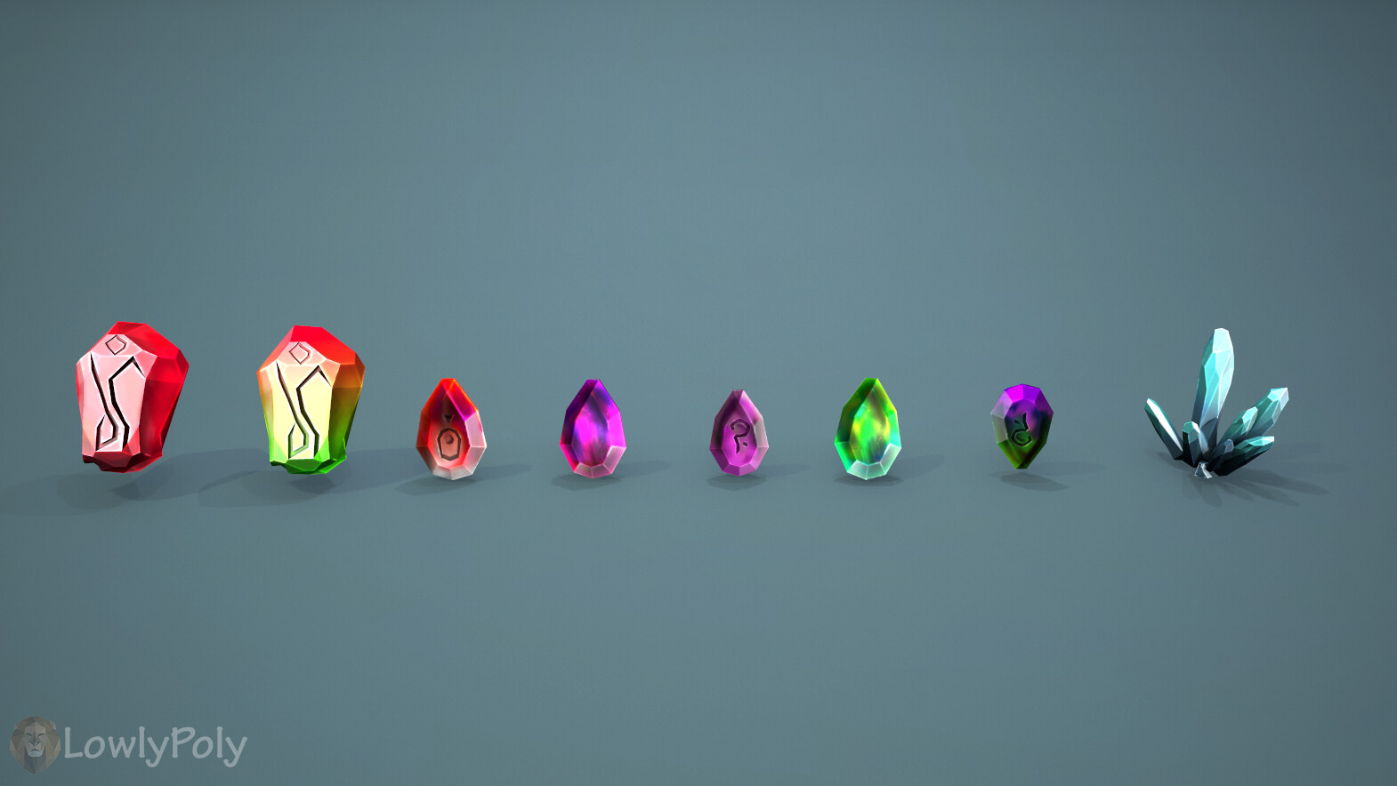 ArtStation - Stylized Crystal Collection | Game Assets