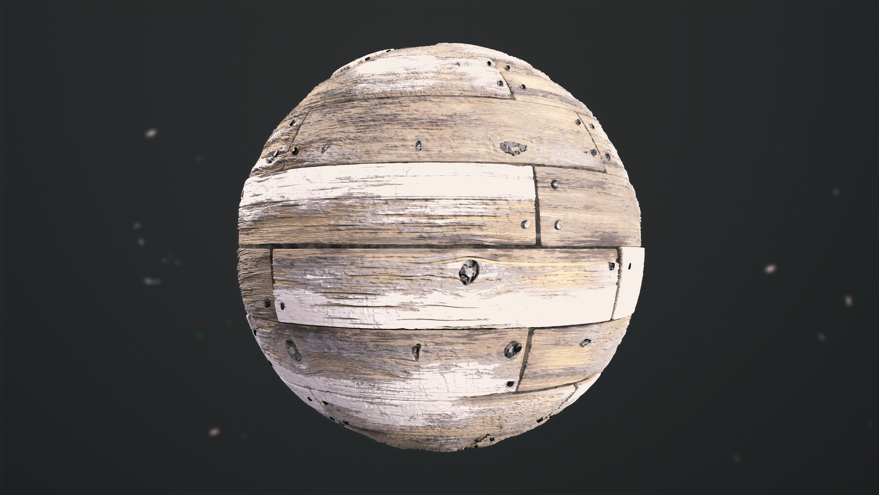 ArtStation - Painted wood planks material | Game Assets