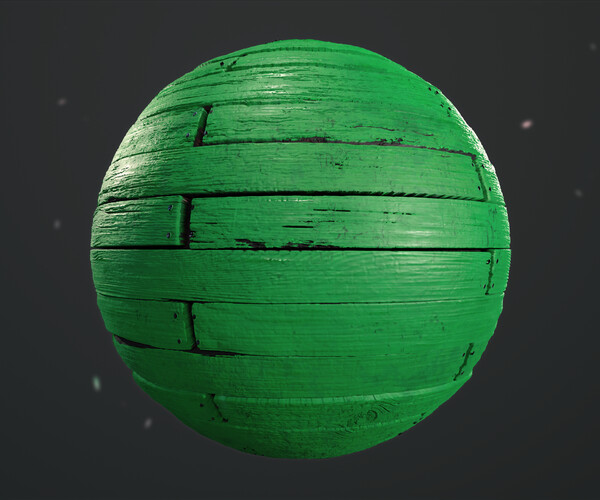 ArtStation - Painted wood planks material | Game Assets