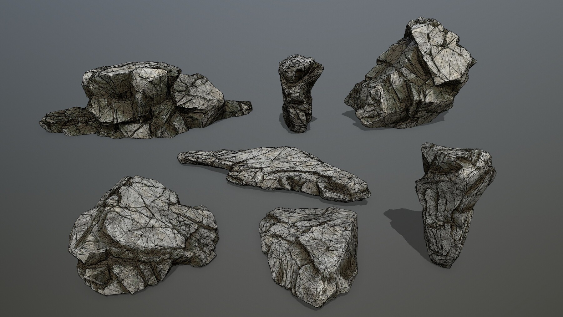 ArtStation - rocks | Game Assets