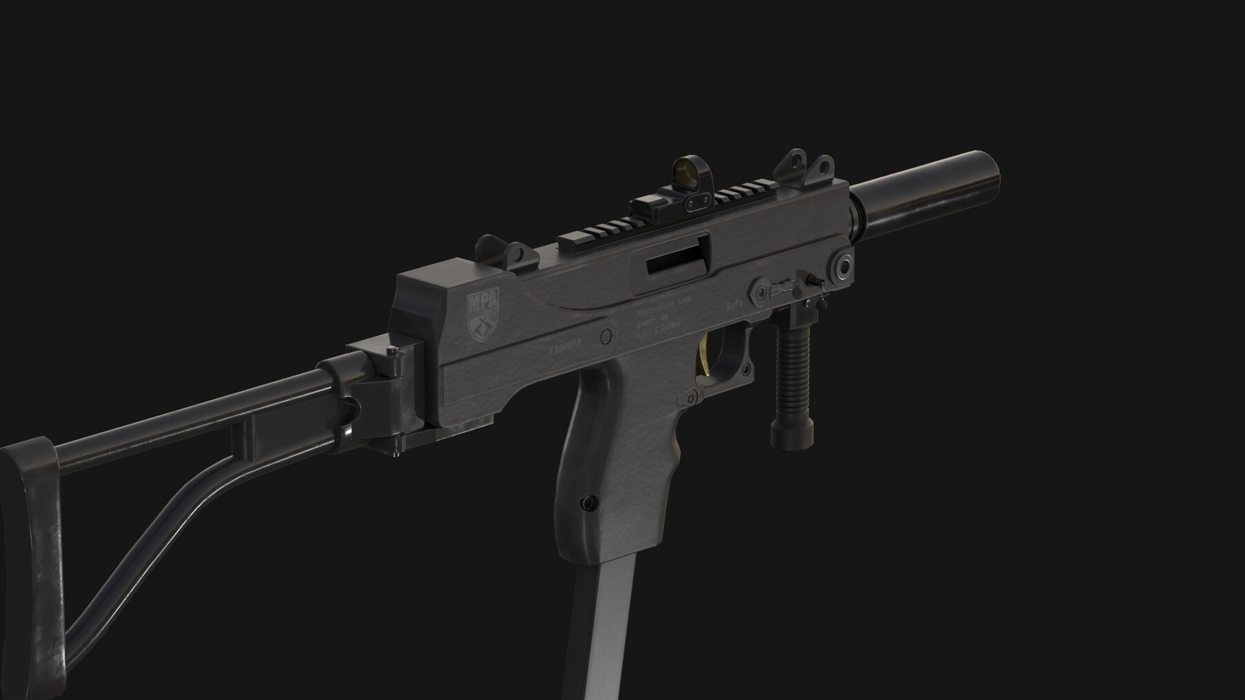 ArtStation - Masterpiece Arms MPA Defender | Game Assets