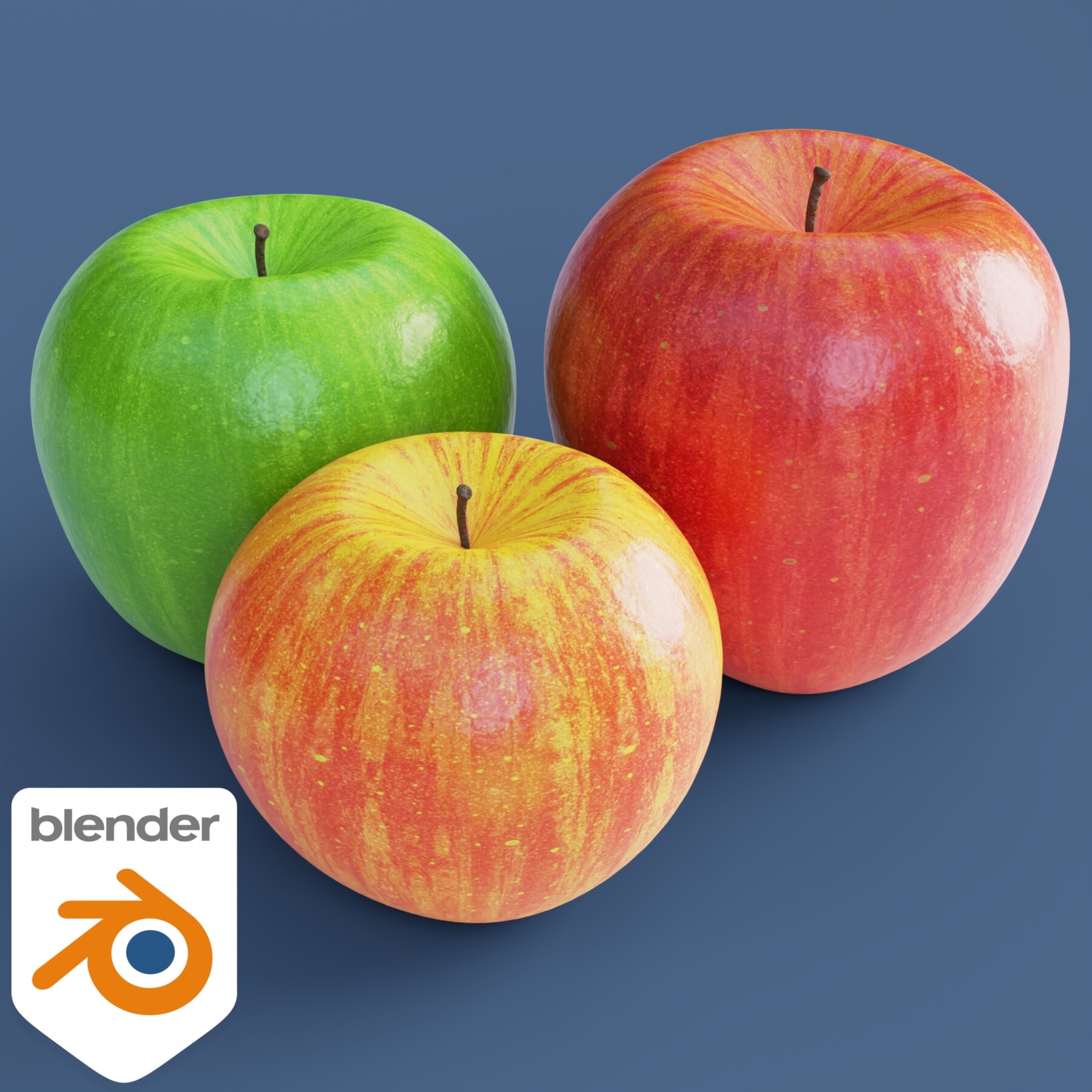 ArtStation - Photorealistic Apples | Resources