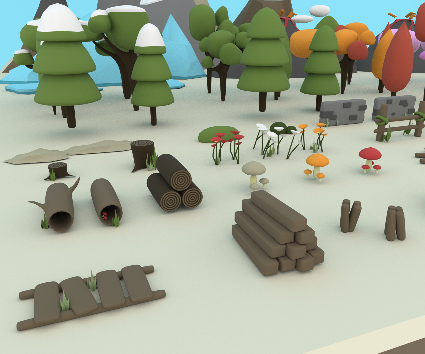 ArtStation - Nature Pack | Resources