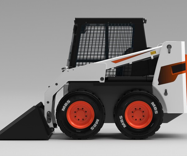 ArtStation - Bobcat and Caterpillar loaders 3D model | Game Assets