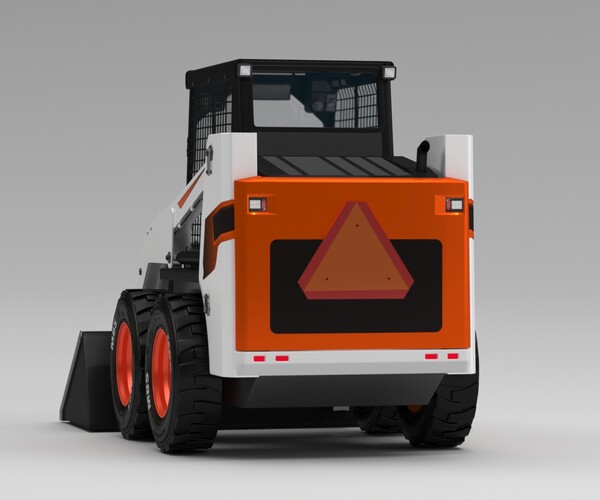 ArtStation - Bobcat and Caterpillar loaders 3D model | Game Assets