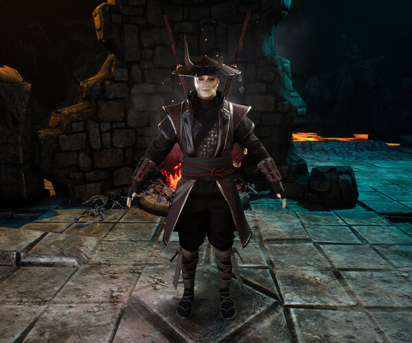 ArtStation - Fallen Samurai | Game Assets