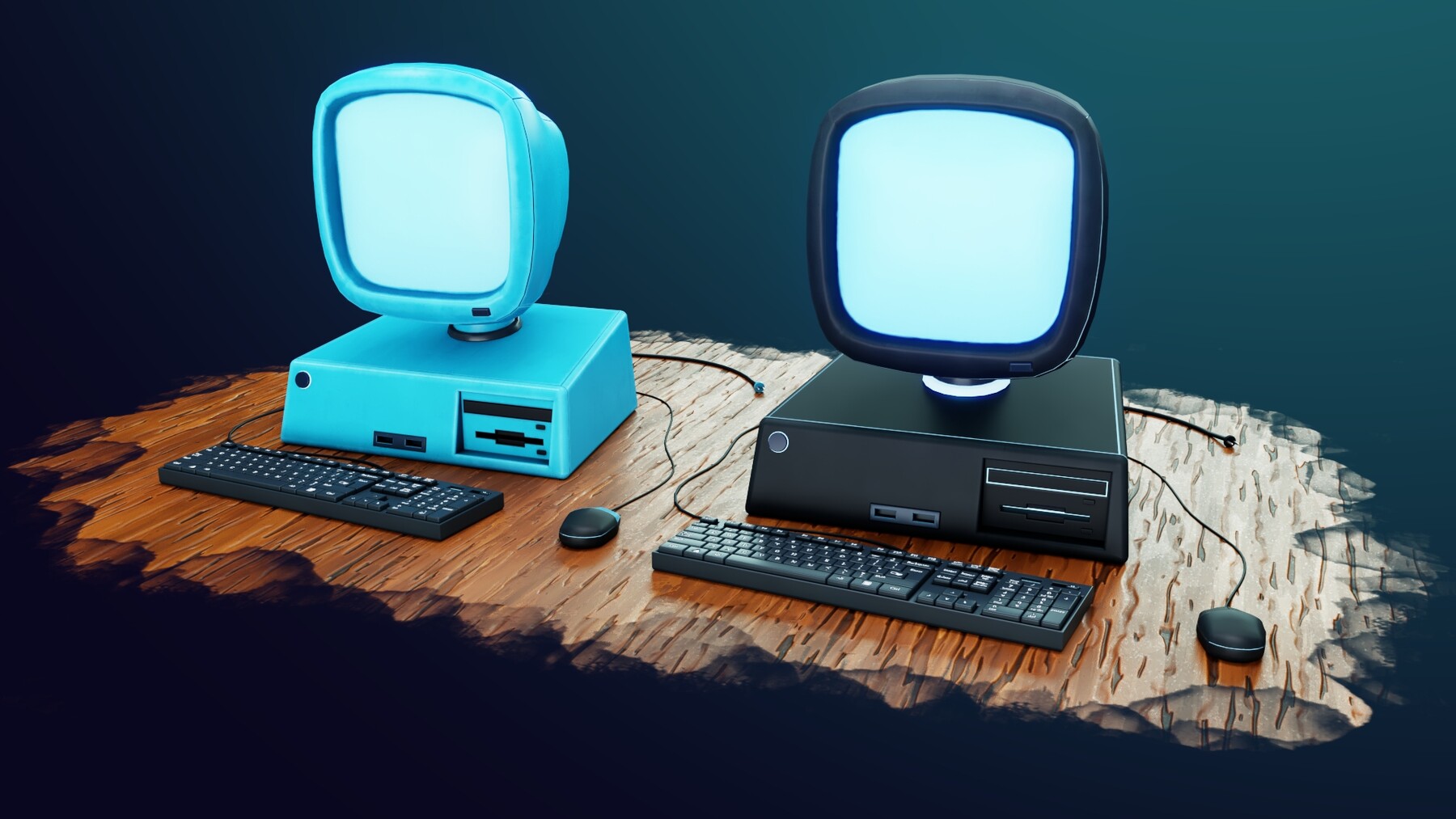 ArtStation - Stylized Computer | Game Assets