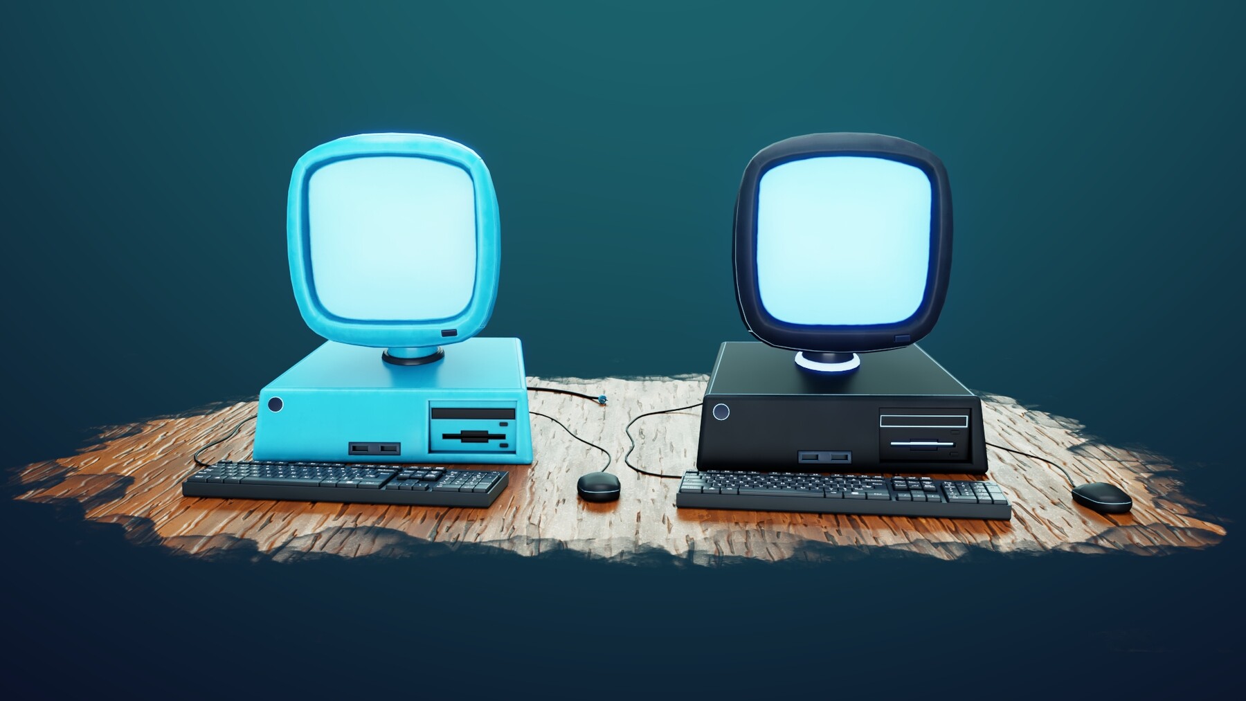 ArtStation - Stylized Computer | Game Assets