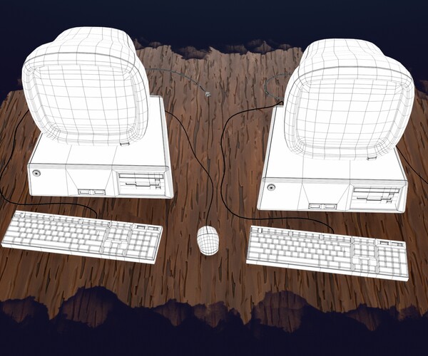ArtStation - Stylized Computer | Game Assets