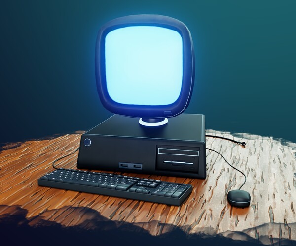 ArtStation - Stylized Computer | Game Assets