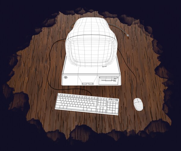 ArtStation - Stylized Computer | Game Assets