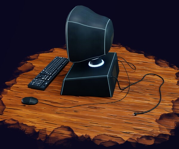 ArtStation - Stylized Computer | Game Assets