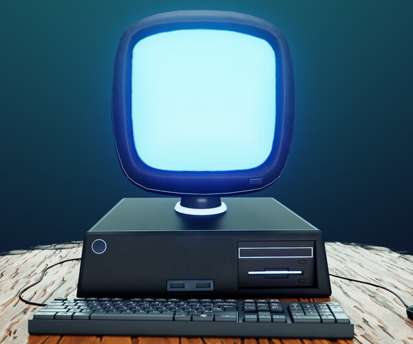 ArtStation - Stylized Computer | Game Assets