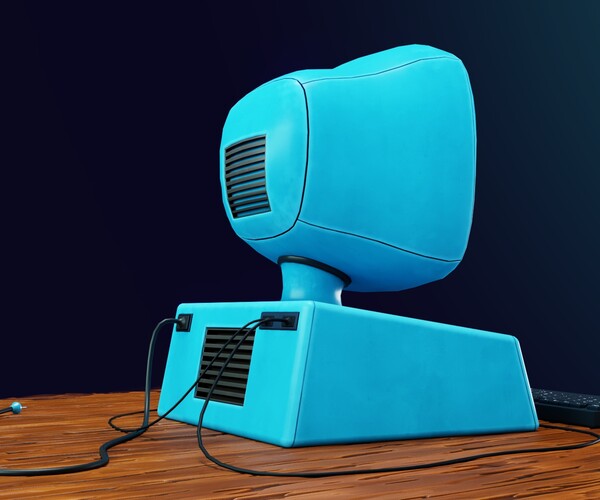 ArtStation - Stylized Computer | Game Assets