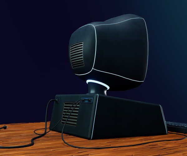ArtStation - Stylized Computer | Game Assets