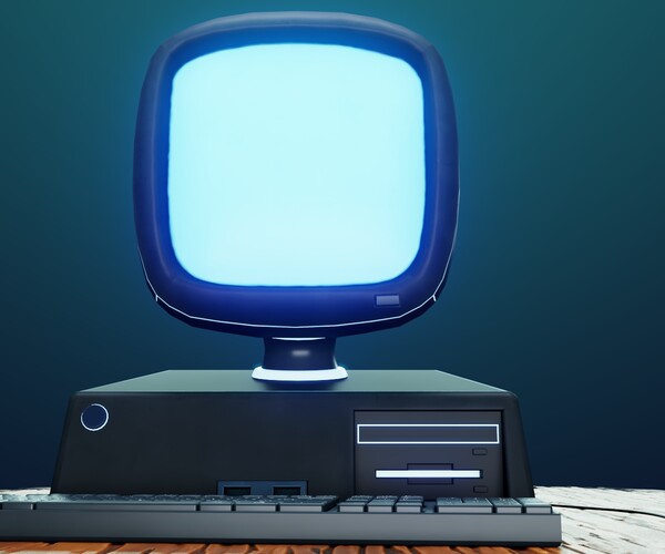 ArtStation - Stylized Computer | Game Assets