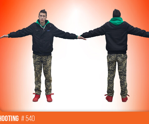 ArtStation - T-POSE & DETAILS | Male Photo References #540 | Resources