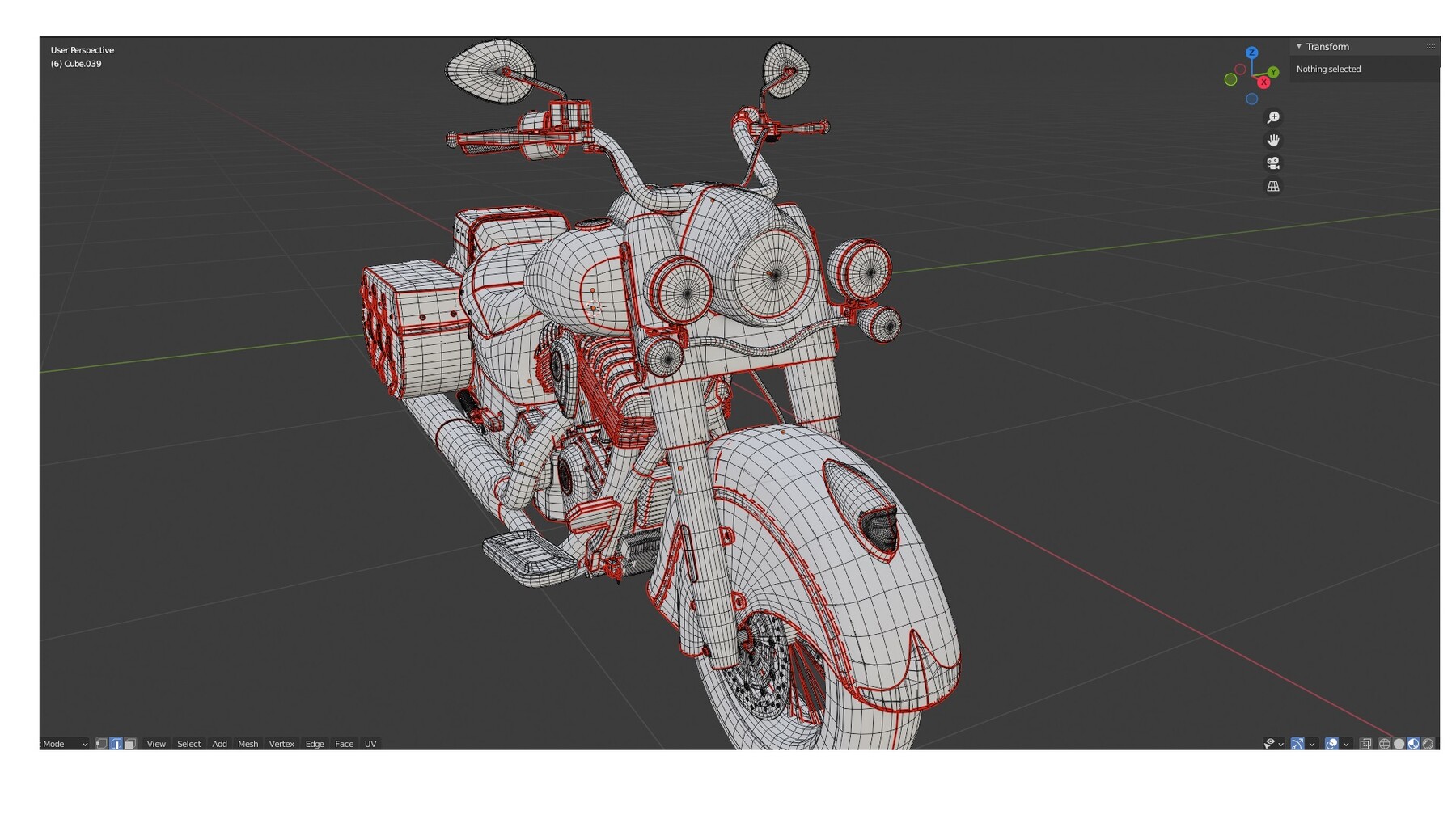 ArtStation - Custom Vintage Motorcycle Low Poly | Game Assets