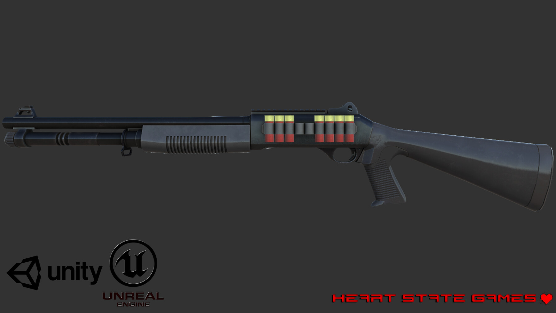 ArtStation - FPS Gun 4K - Shotgun 2 | Game Assets