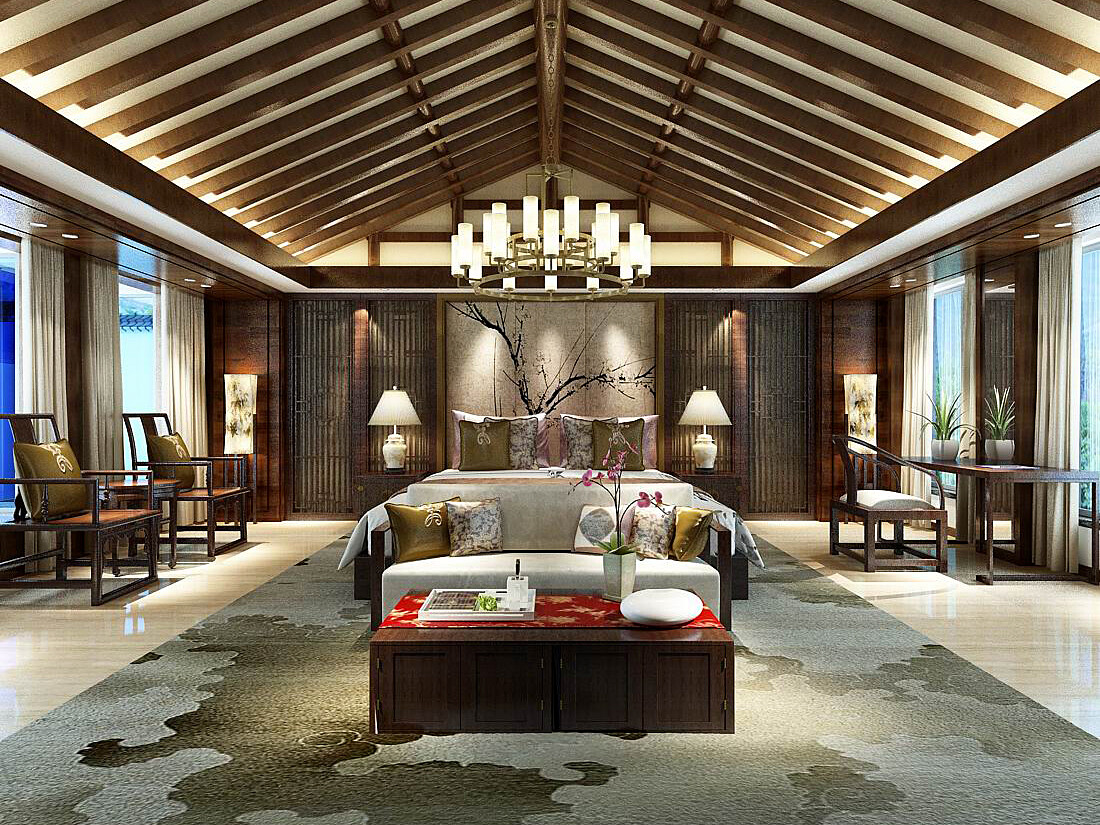 ArtStation - Deluxe master bedroom design 162 | Resources