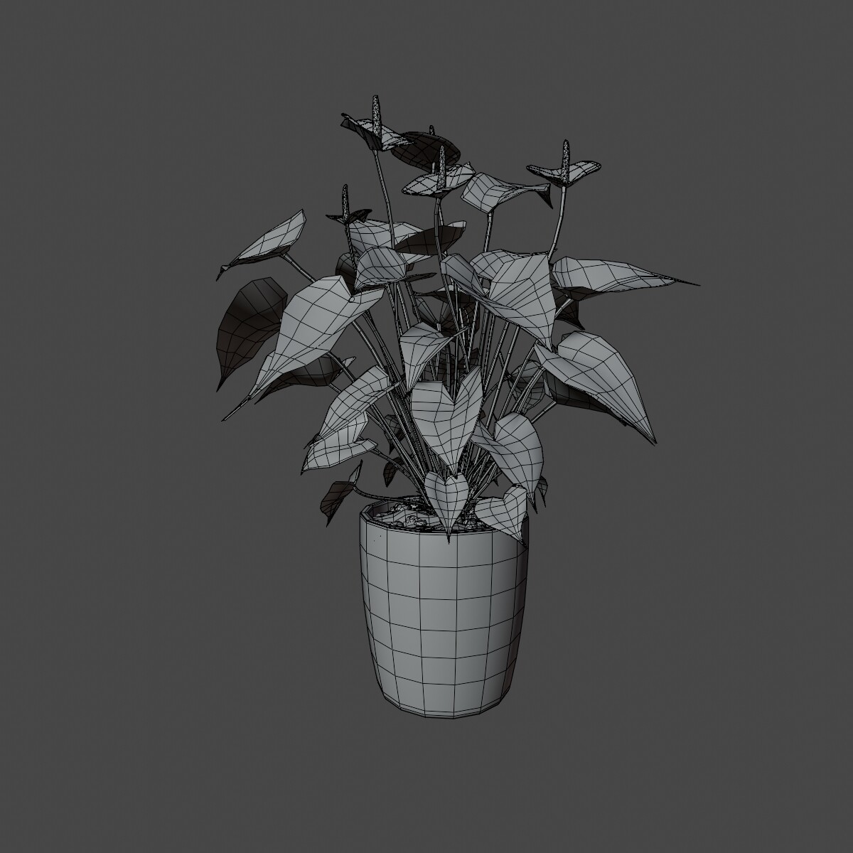 ArtStation - 3D Flower | Anthurium | VFX Grace | Game Assets
