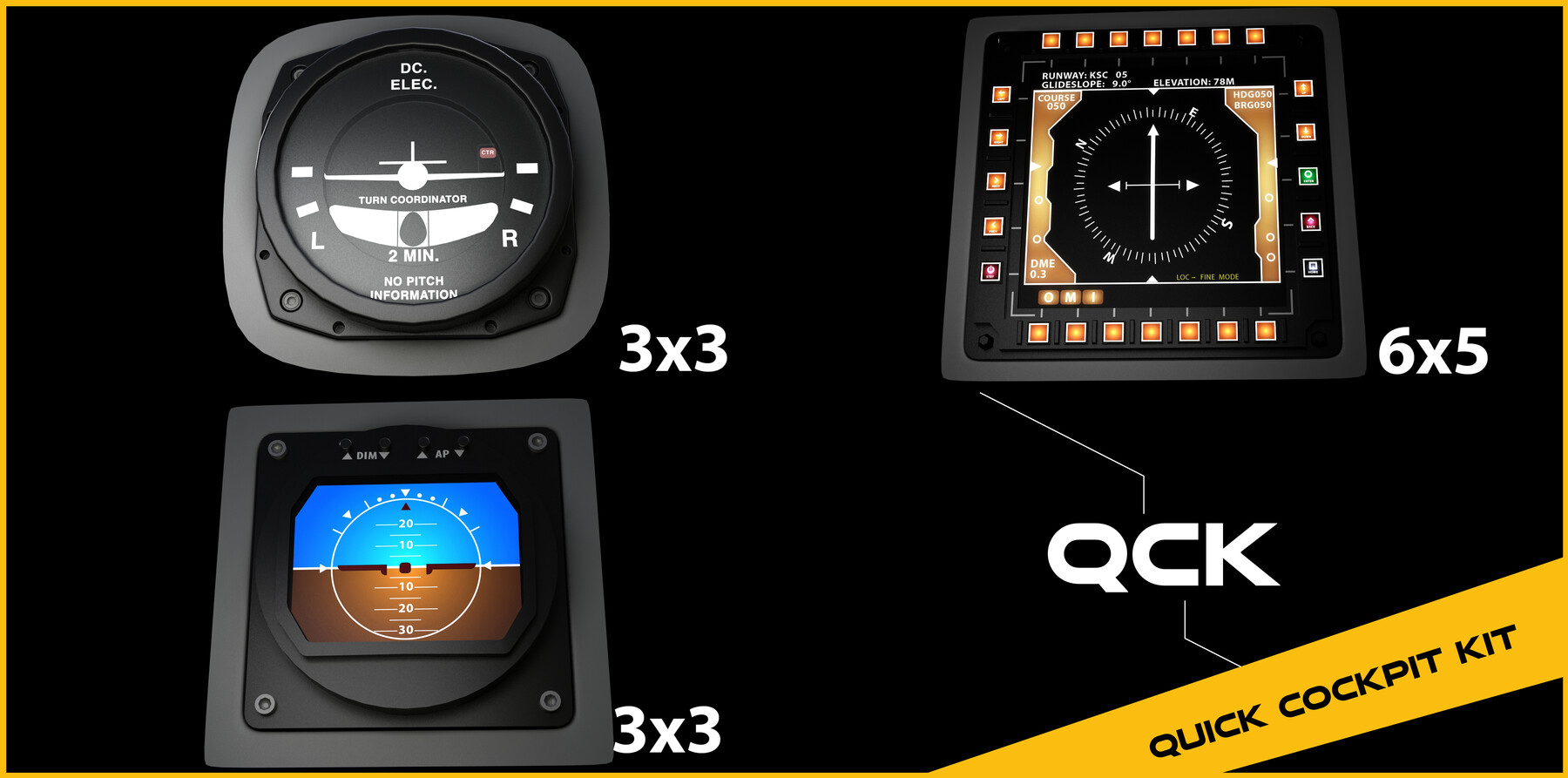 ArtStation - Quick Cockpit Kit Vol 1 - Polystein Add-on Presets for MODO | Resources