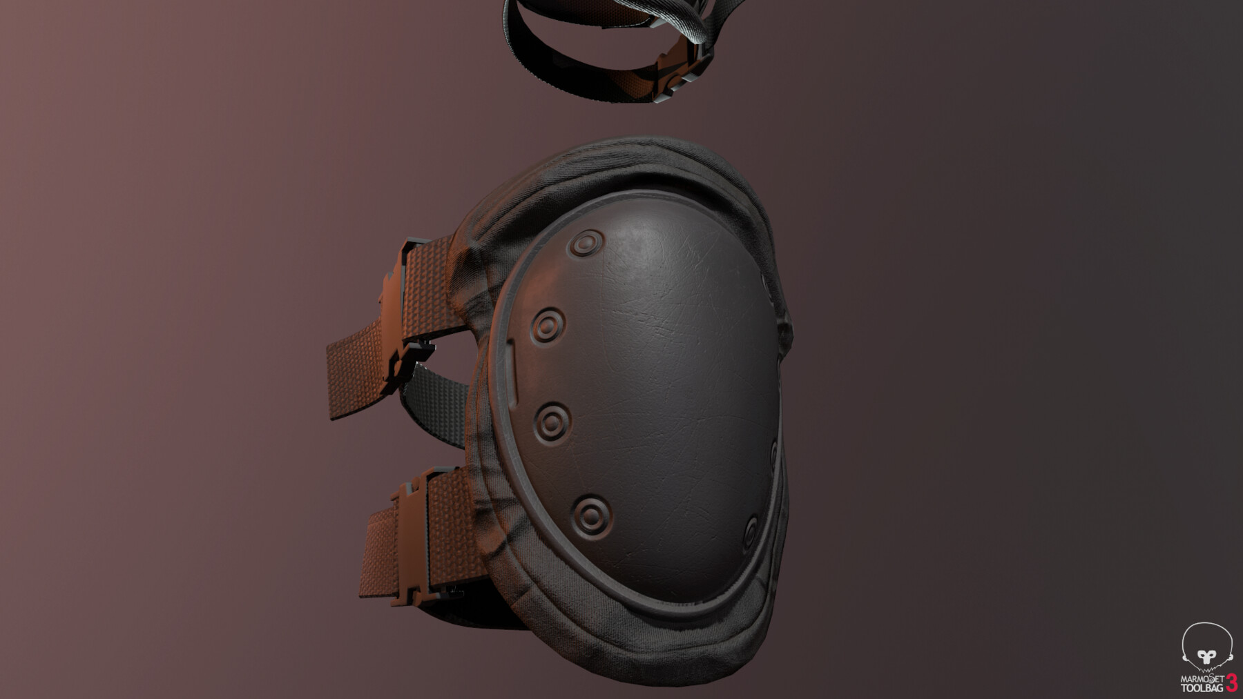 ArtStation - Knee Pad and Elbow Pad - PBR Game Ready | Game Assets