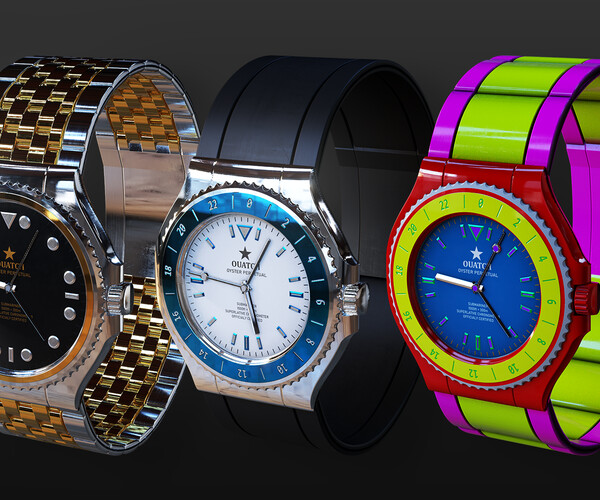 ArtStation - Procedural Watch Generator | Resources