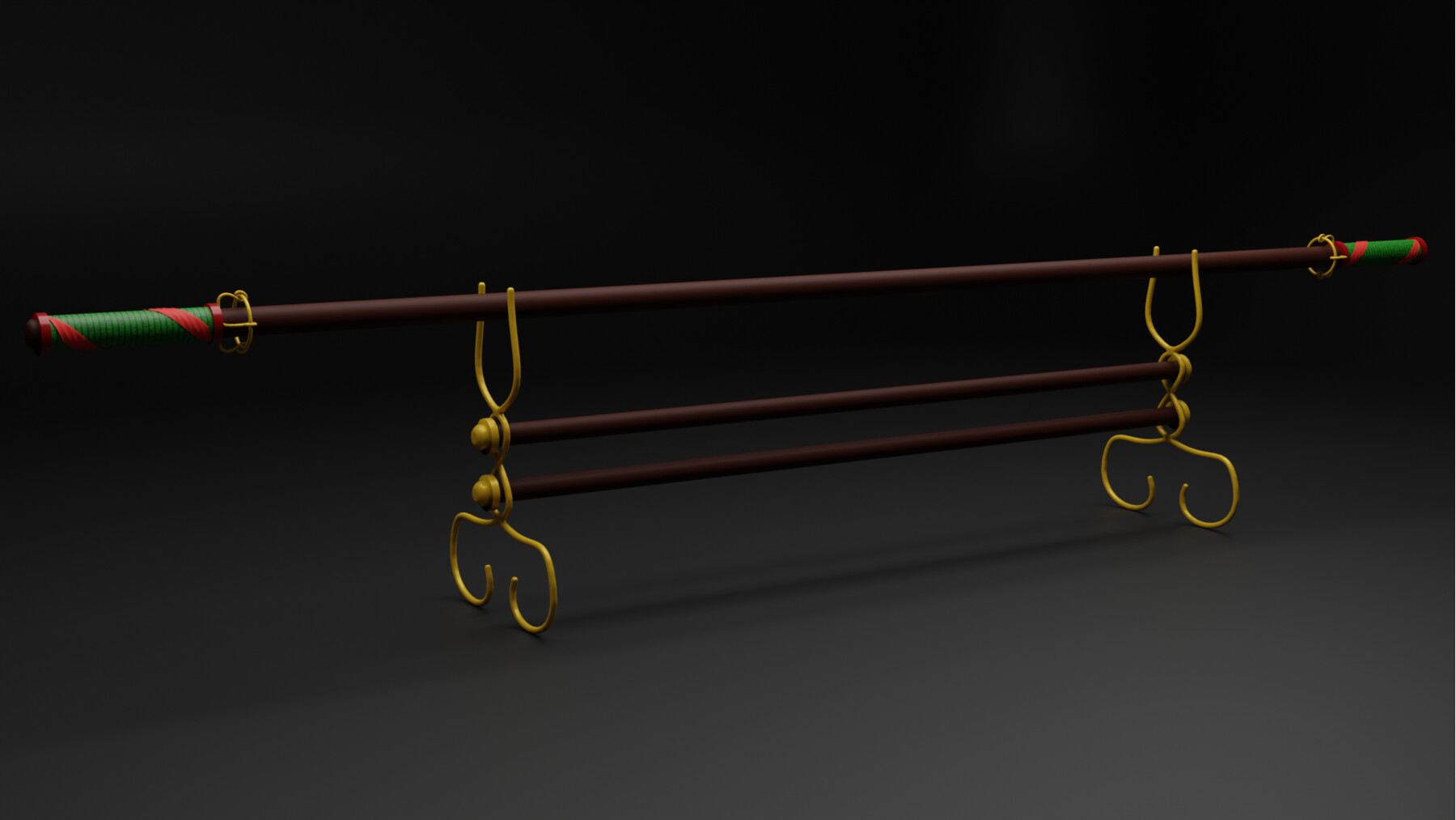 ArtStation - Wooden Baton | Game Assets