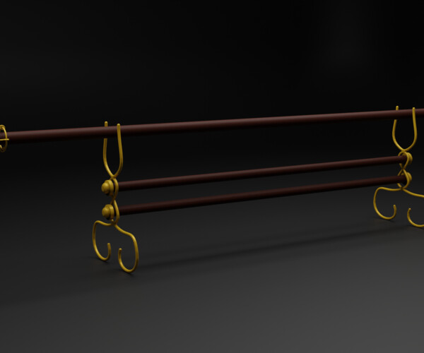 ArtStation - Wooden Baton | Game Assets