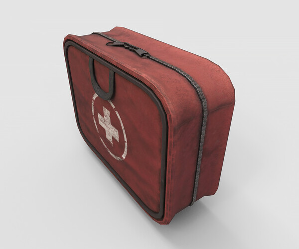ArtStation - Medkit Low Poly | Game Assets