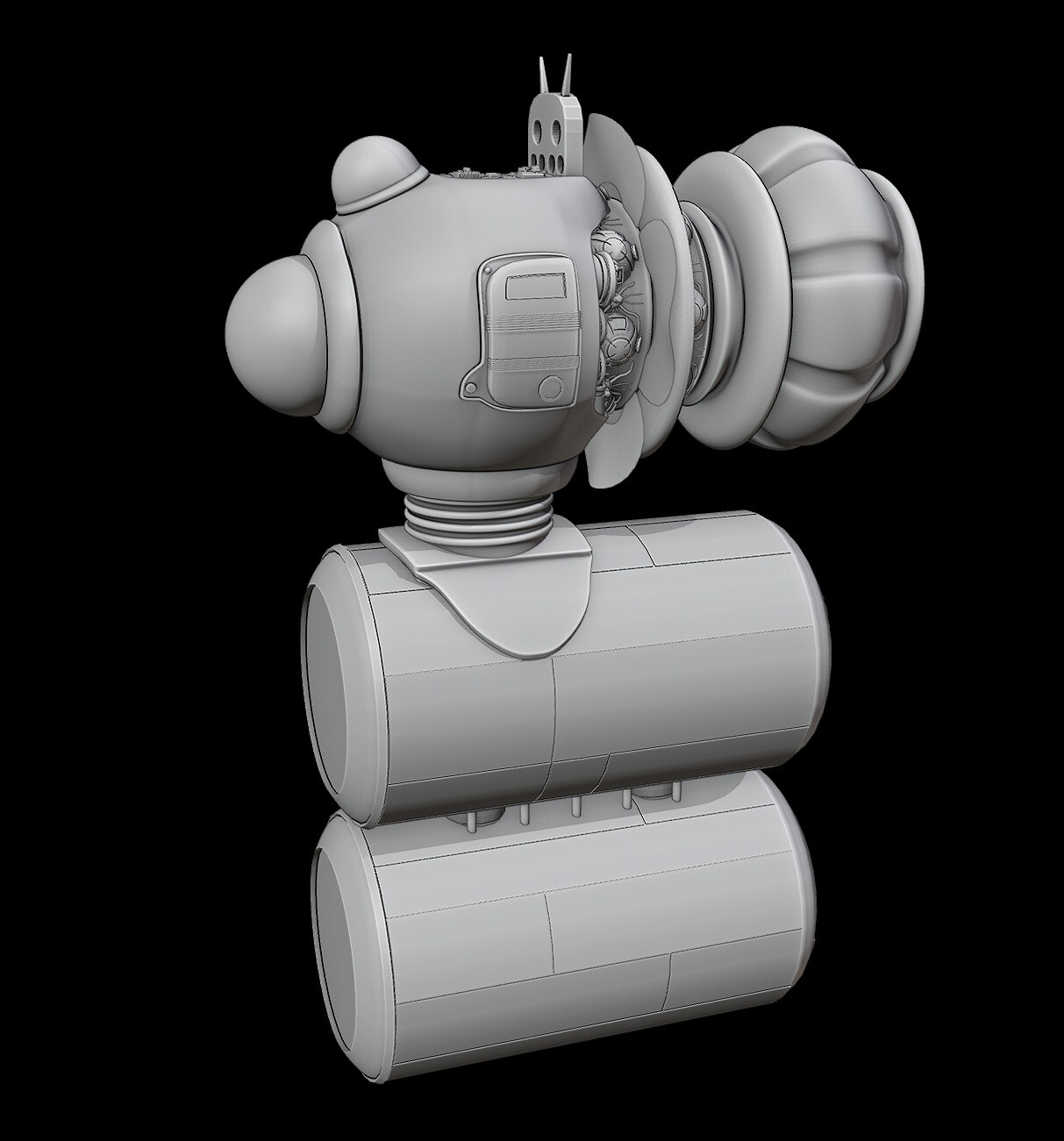 ArtStation - Spaceship model-3 | FBX, Blend file | Resources