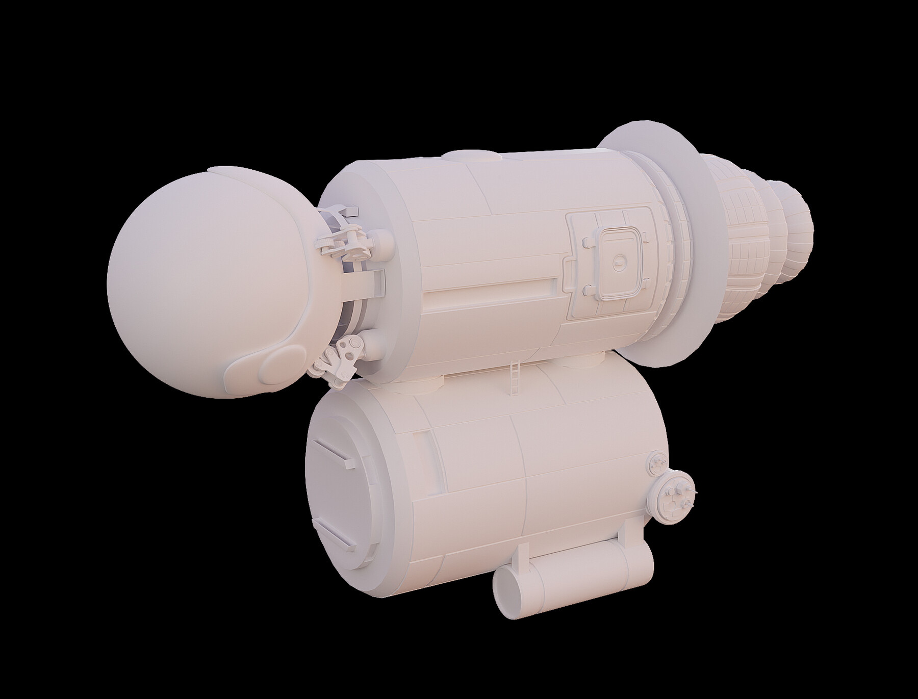 ArtStation - 5 Unique Spaceship Models Collection | FBX, OBJ & Blend ...