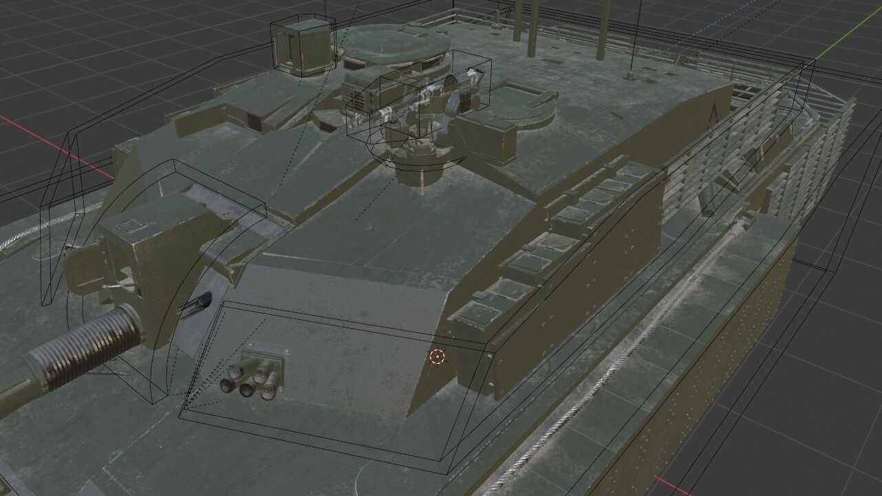 ArtStation - Challenger 2 TES | Game Assets