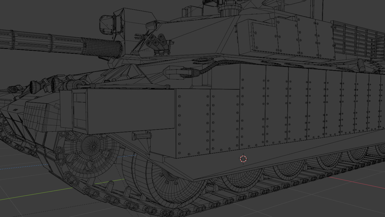 ArtStation - Challenger 2 TES | Game Assets