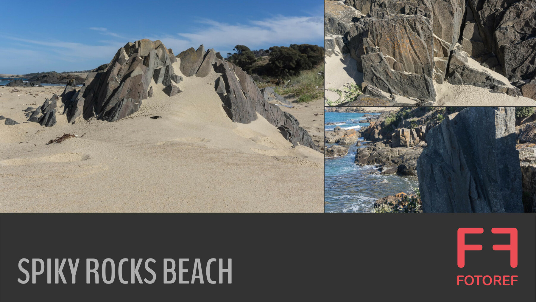 ArtStation - 203 photos of Spiky Rocks Beach | Resources