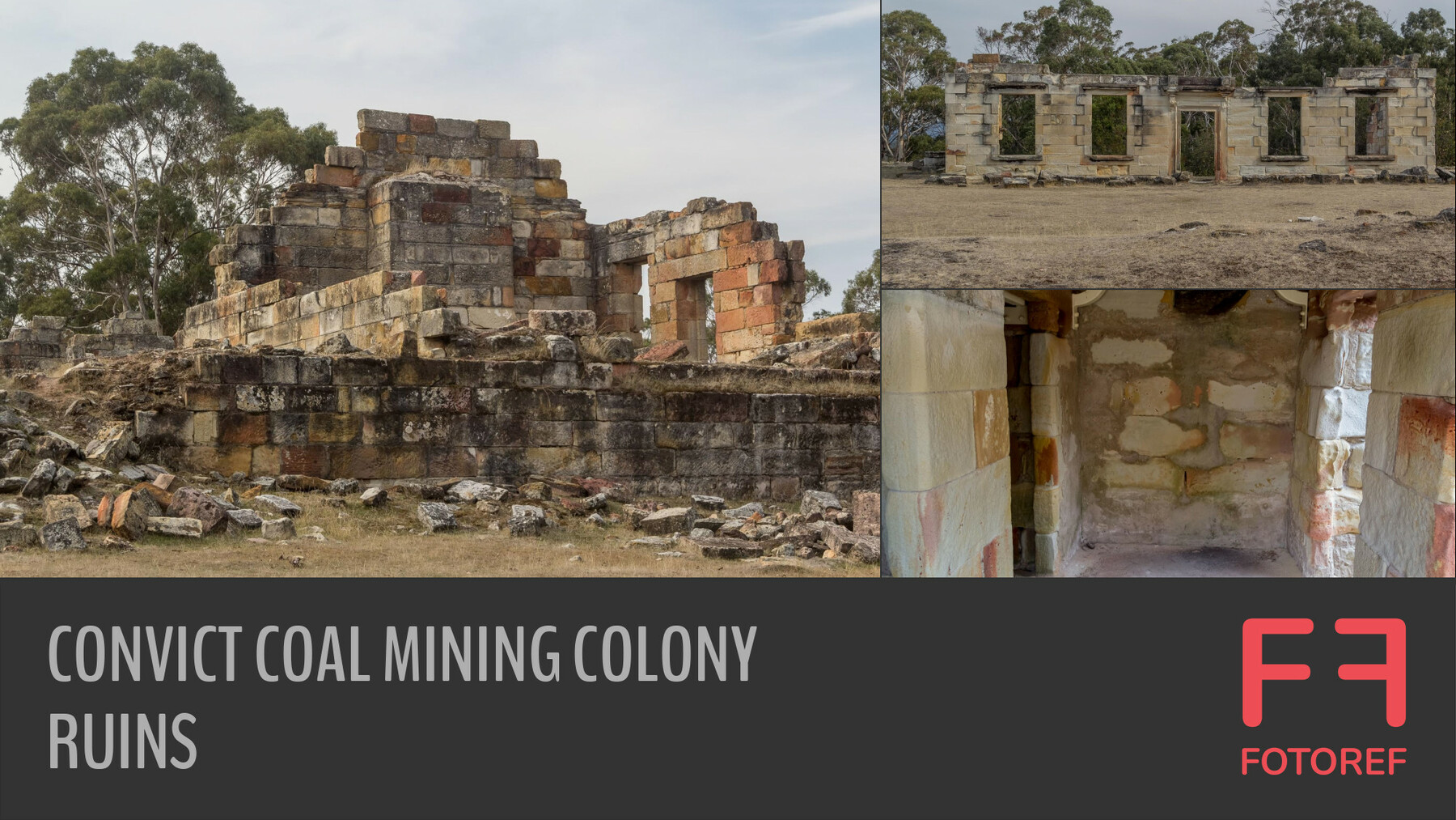 ArtStation - 309 photos of Convict Coal Mining Colony Ruins | Resources