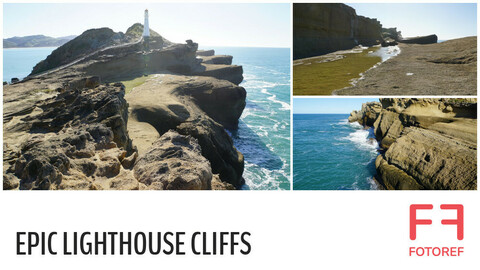 ArtStation - 316 photos of Epic Lighthouse Cliffs | Resources