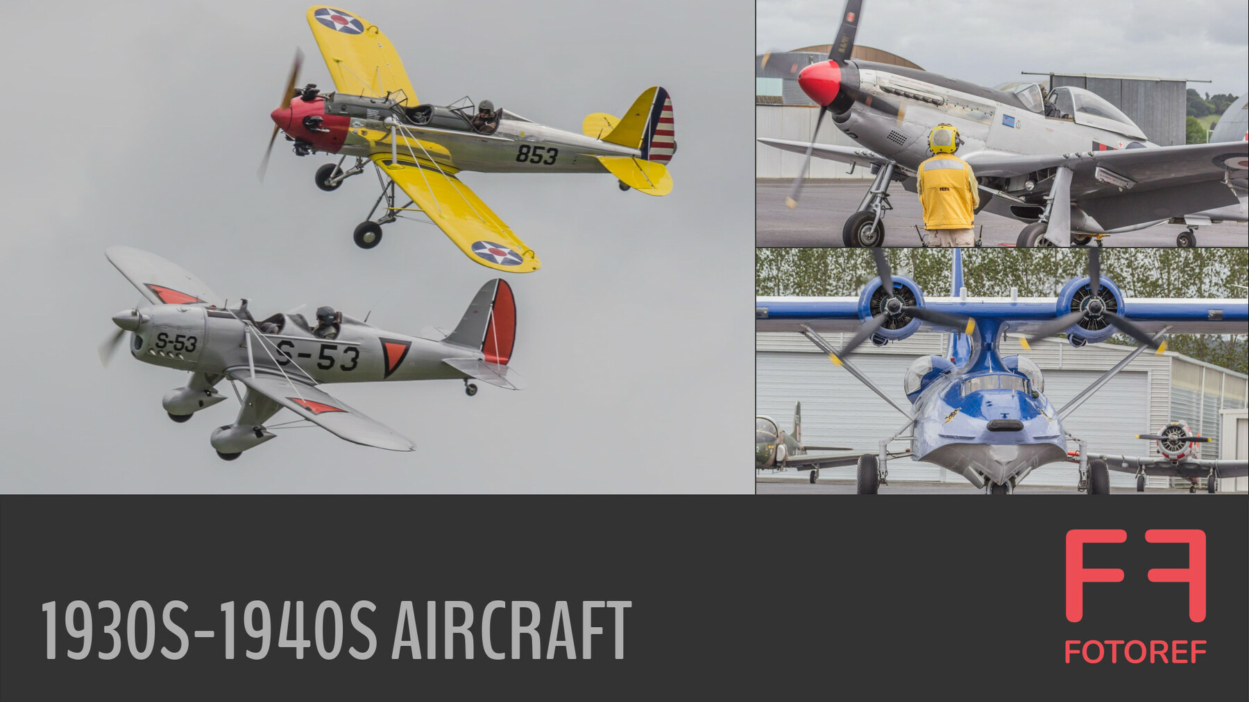 ArtStation - 314 photos of 1930s-1940s Aircraft | Resources