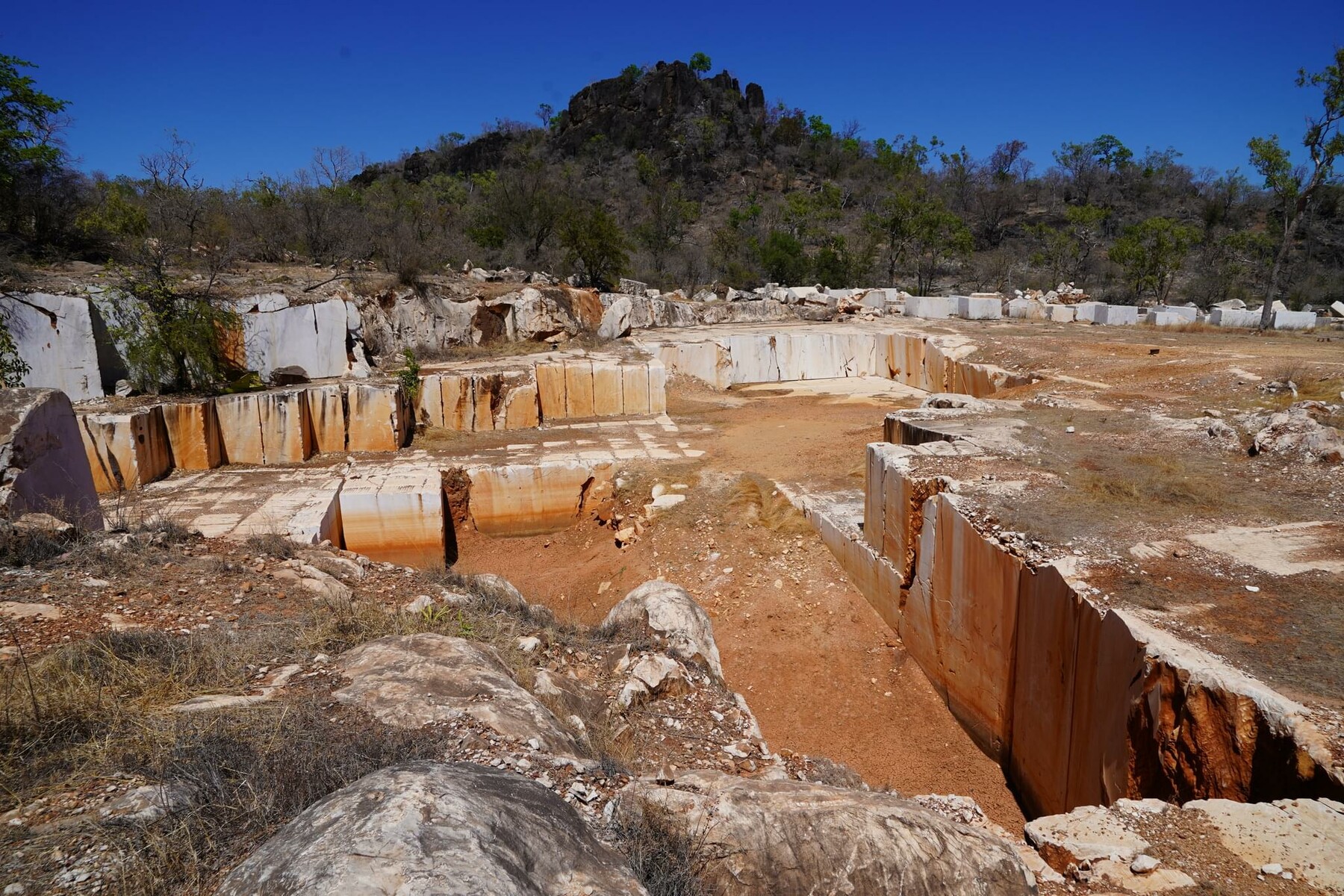 ArtStation - 160 photos of Abandoned Marble Quarry Cracked Mud Filled ...