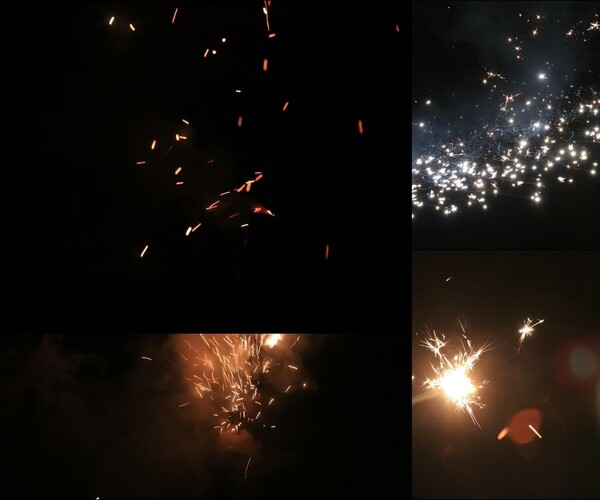 ArtStation - 514 photos of Sparks and Fireworks | Resources