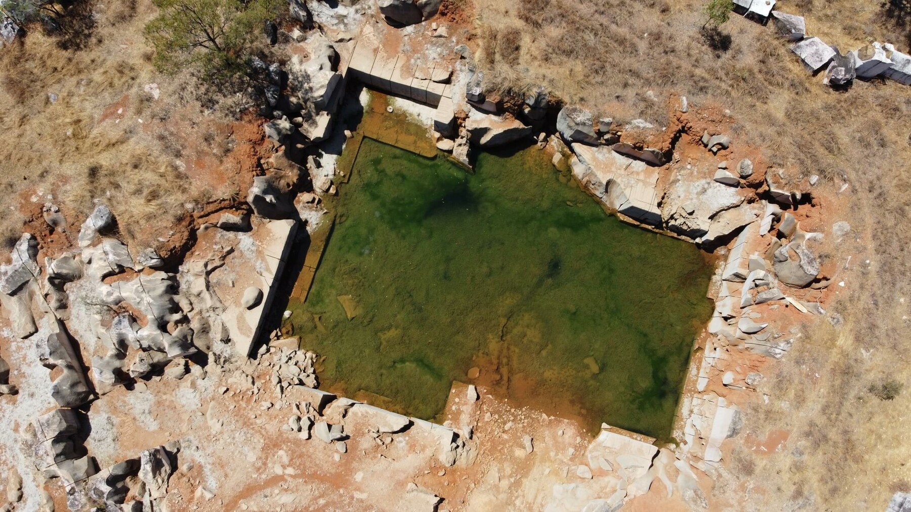 ArtStation - 143 photos of Grey Marble Quarry Green Pool | Resources