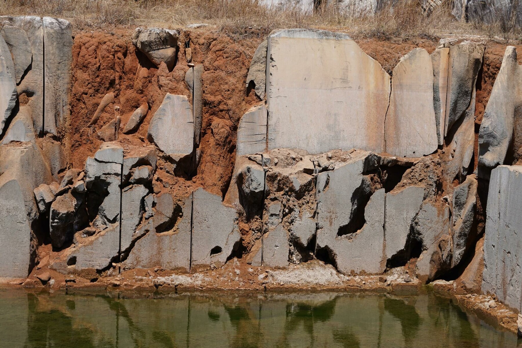 ArtStation - 143 photos of Grey Marble Quarry Green Pool | Resources