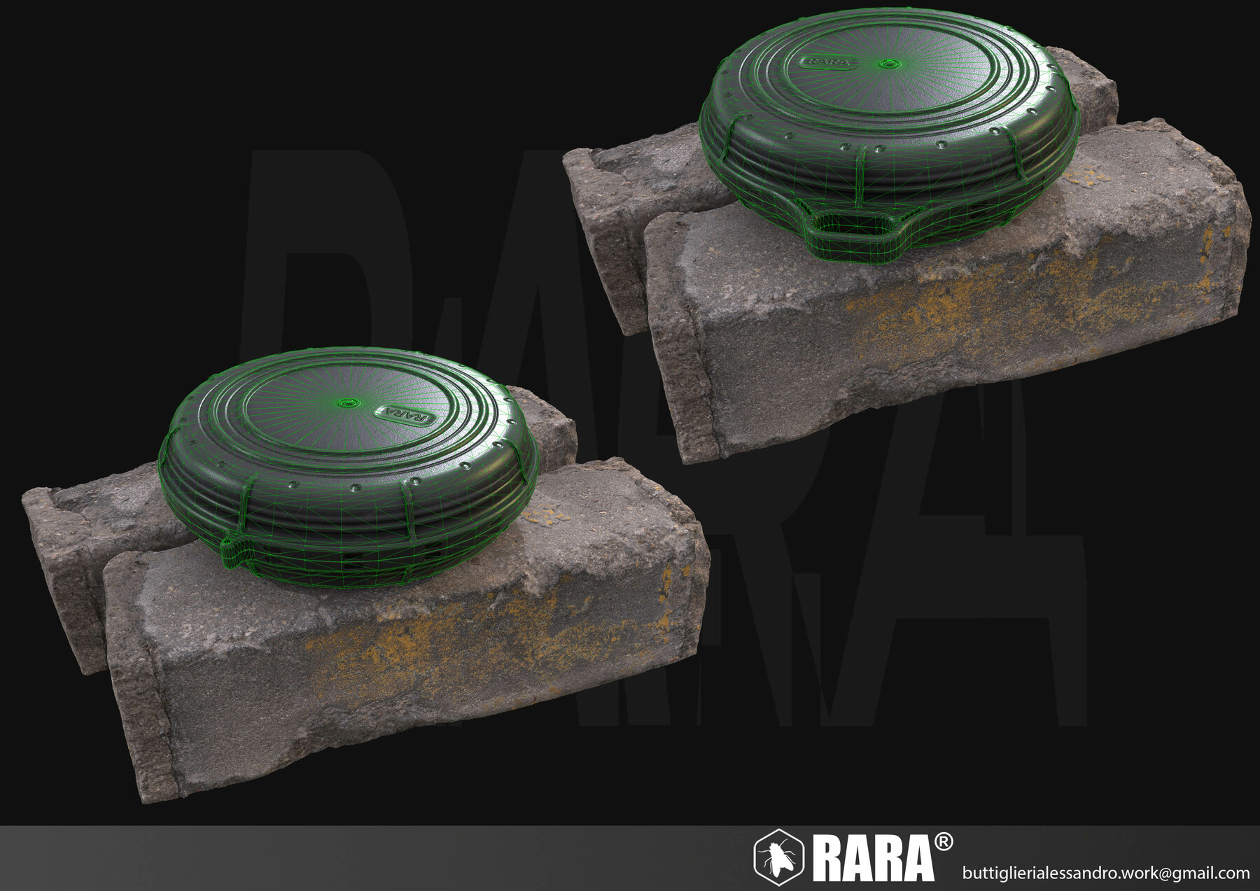 ArtStation - Crate N° 3 - Gameready 3D Model | Game Assets