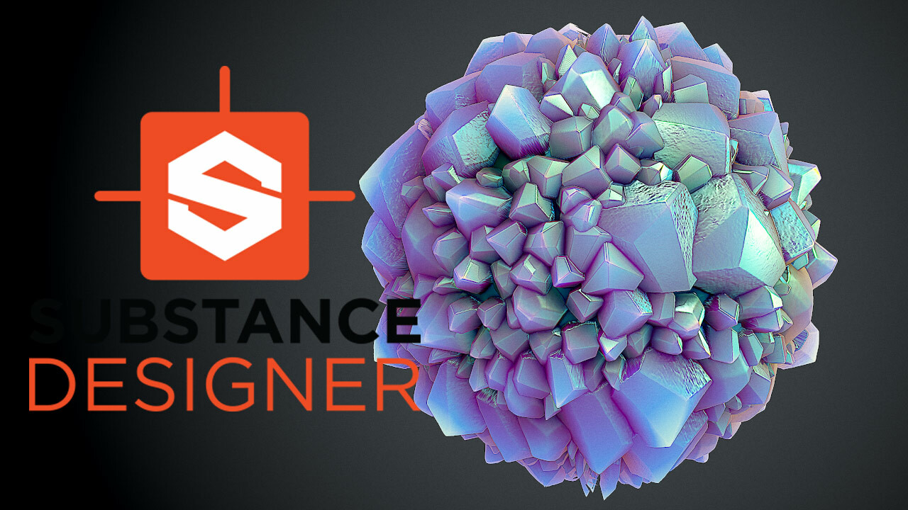ArtStation - Stylized Crystals - Substance Designer | Game Assets